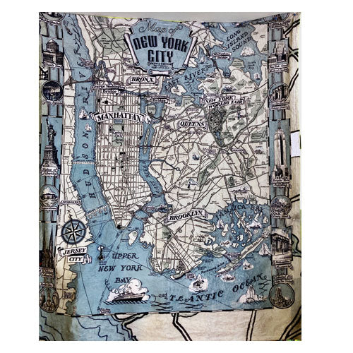 Map of New York City Blanket — Gift-Man